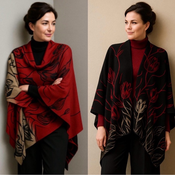Rapti Fashion | Accessories | Rapti Fashion Cashmere Reversible ...